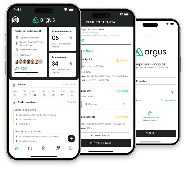 Argus - Gestão de Tarefas e Serviços